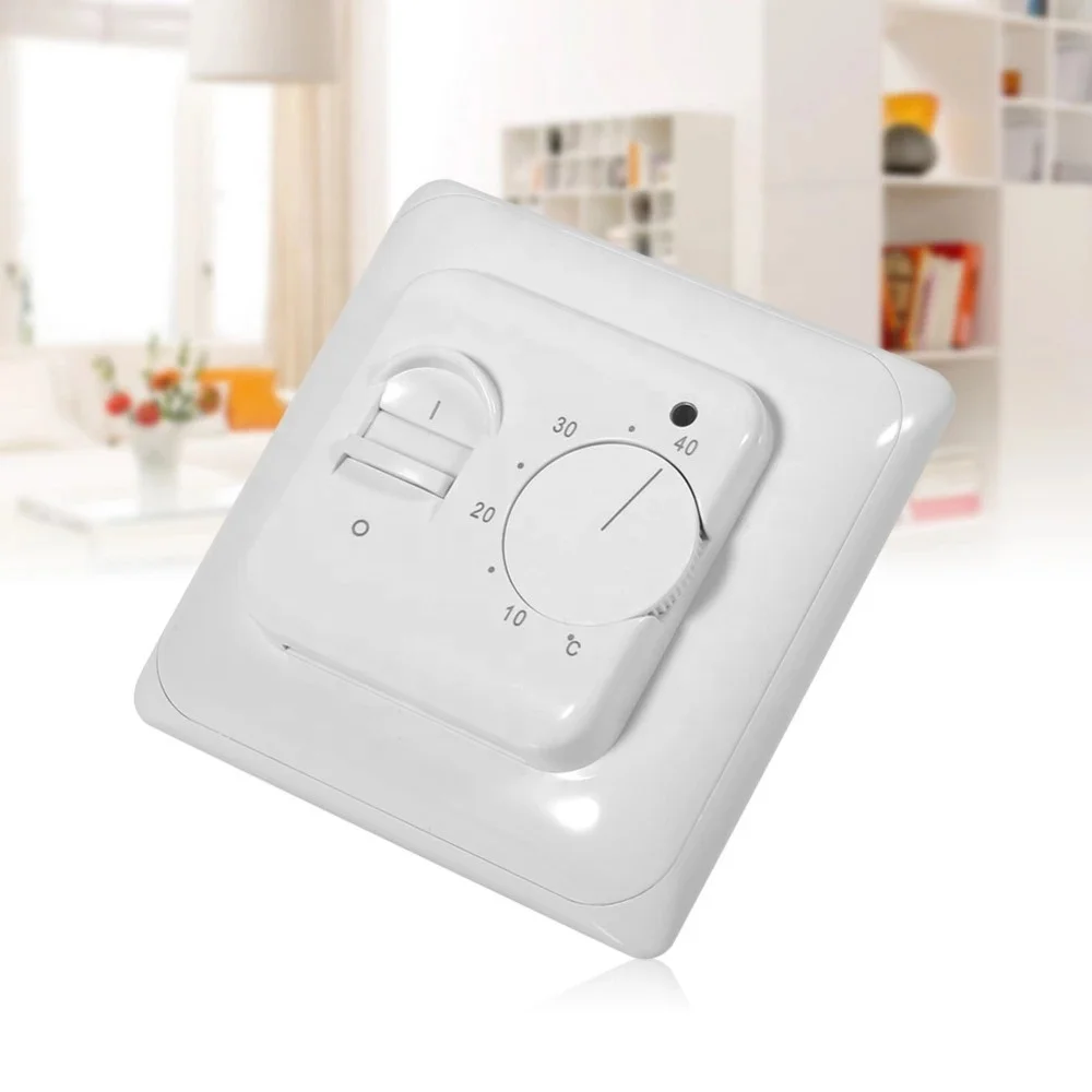 230v 5~40c Electronic Underfloor Heating Temperature Led Pvc Manual ...