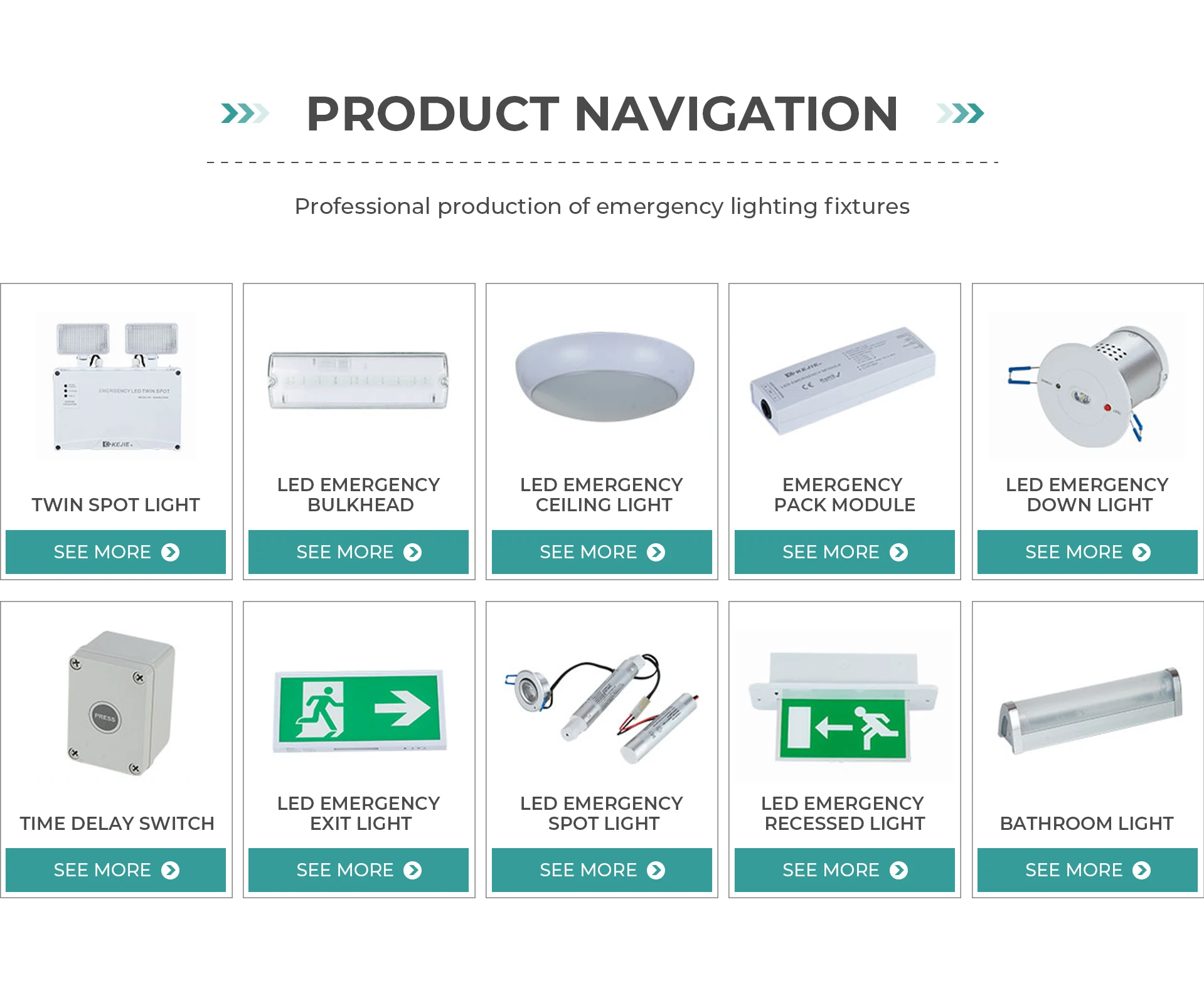 Kejie Electronic Co., Ltd. - Emergency Lights, Emergency Signs