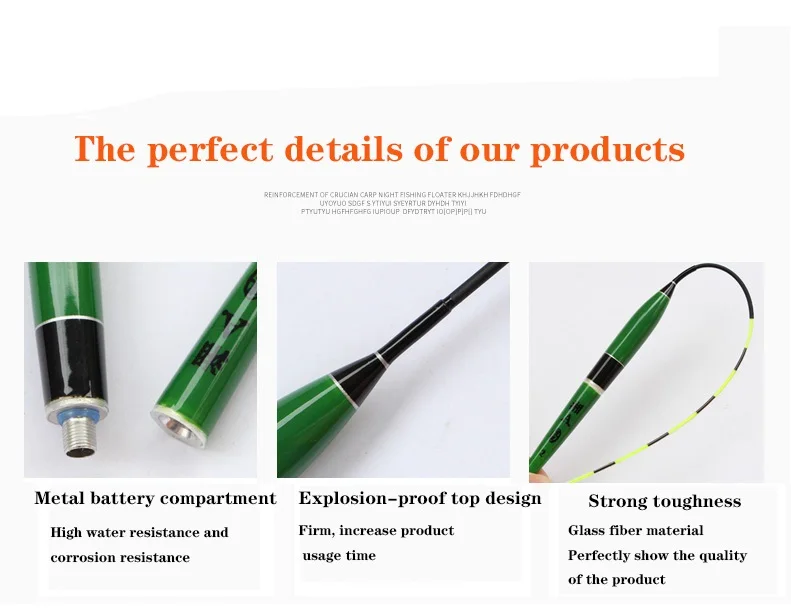 Smart Electronic Float Gravity Sensor Buoys Light Night Fishing Floats ...