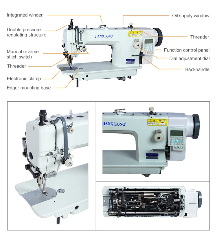 0303DFH Lockstitch Industrial Sewing Machine - Easy to Operate