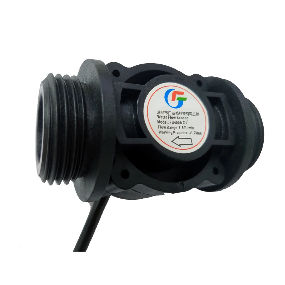 Fs400a G1 Dn25 1 Pulgada 1-60l/min 3,5-24v Sensor De Flujo De Agua ...