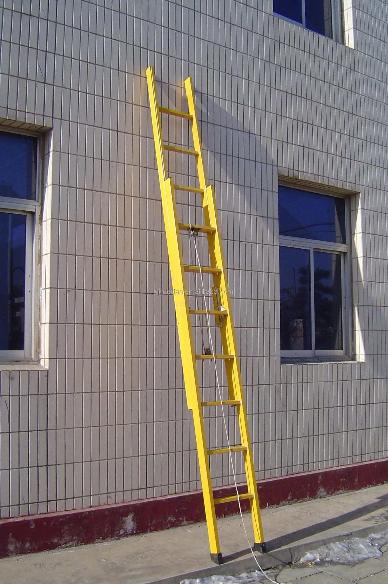 24ft Industry Use Frp Grp Composite Fiberglass Cage Ladder - Buy ...