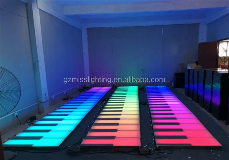 Outdoor Commercial Decorative Rgb Color Changing Piano Music ...