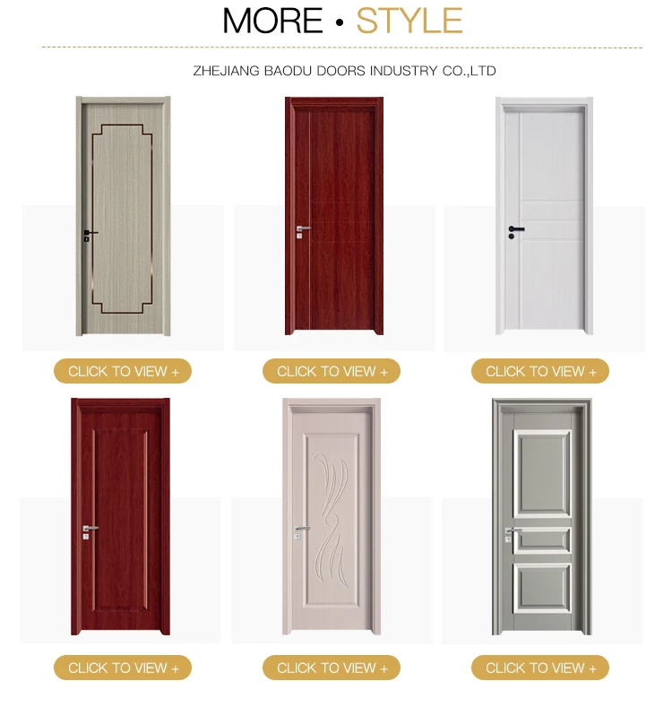 Bowdeu Doors Wpc/upvc Doors Panel Solid Wooden Turkey Waterproof ...