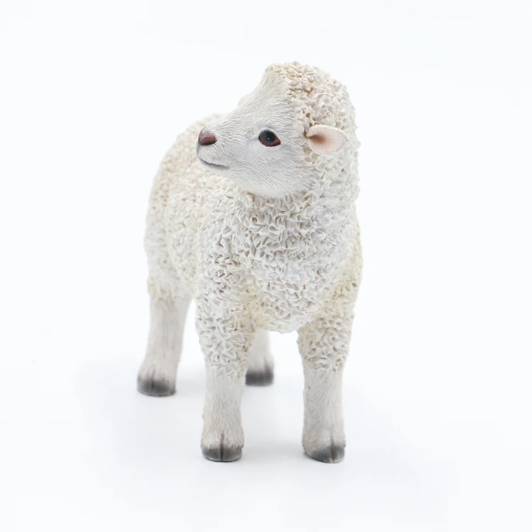 Garden Decoration Resin Animal Lamb Figurine Sheep,Polyresin Lamb Life ...