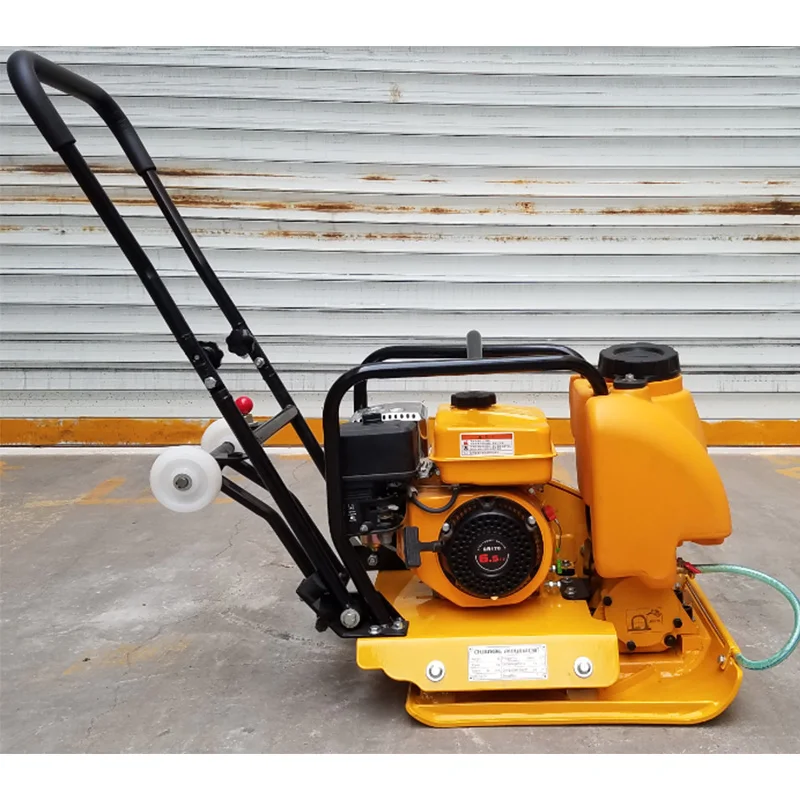 High Efficiency Ground Leveling And Vibrating Plate Rammer Base Flat ...