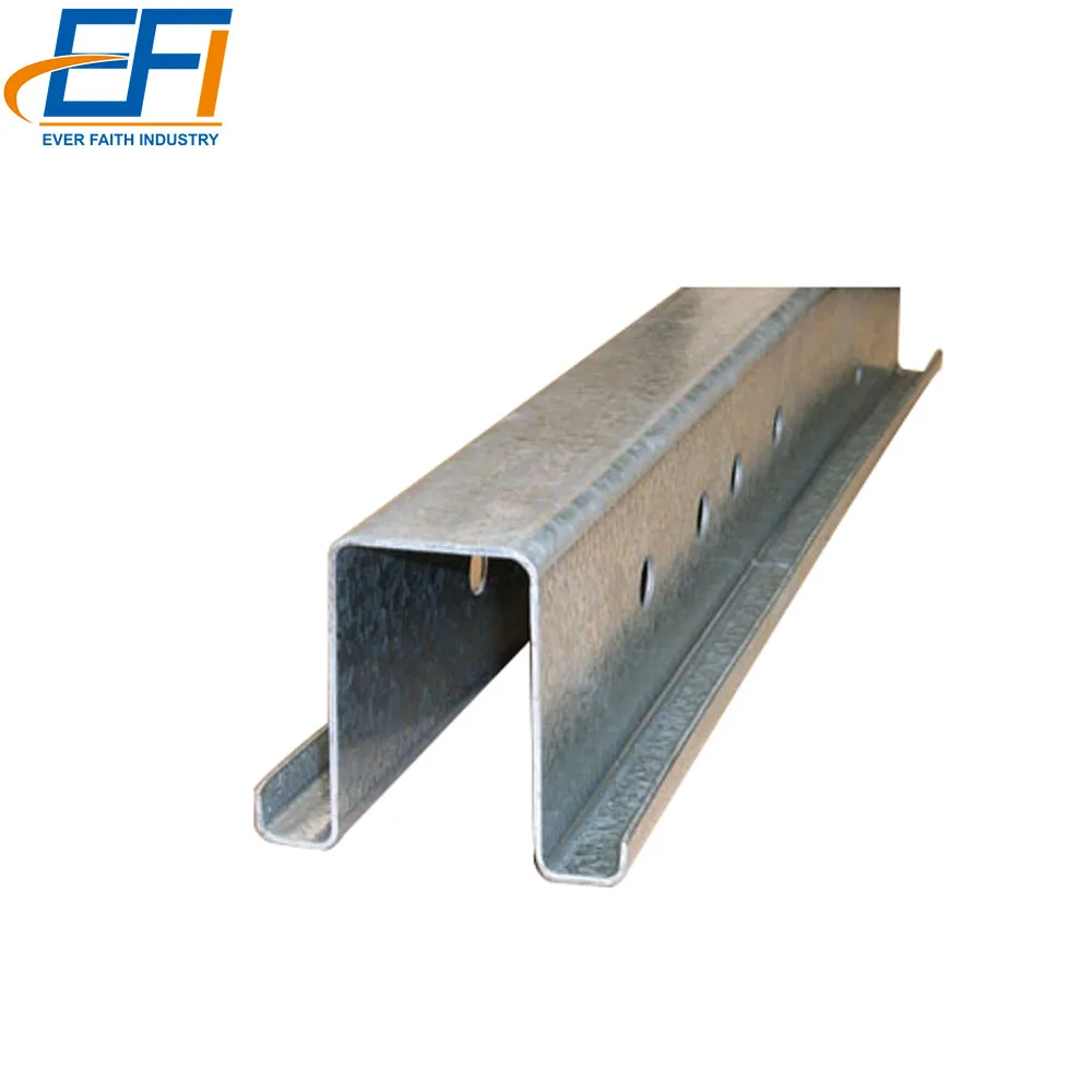Hot Product Steel Structure Ceiling Metal Gi Double Furring Channel Sizes
