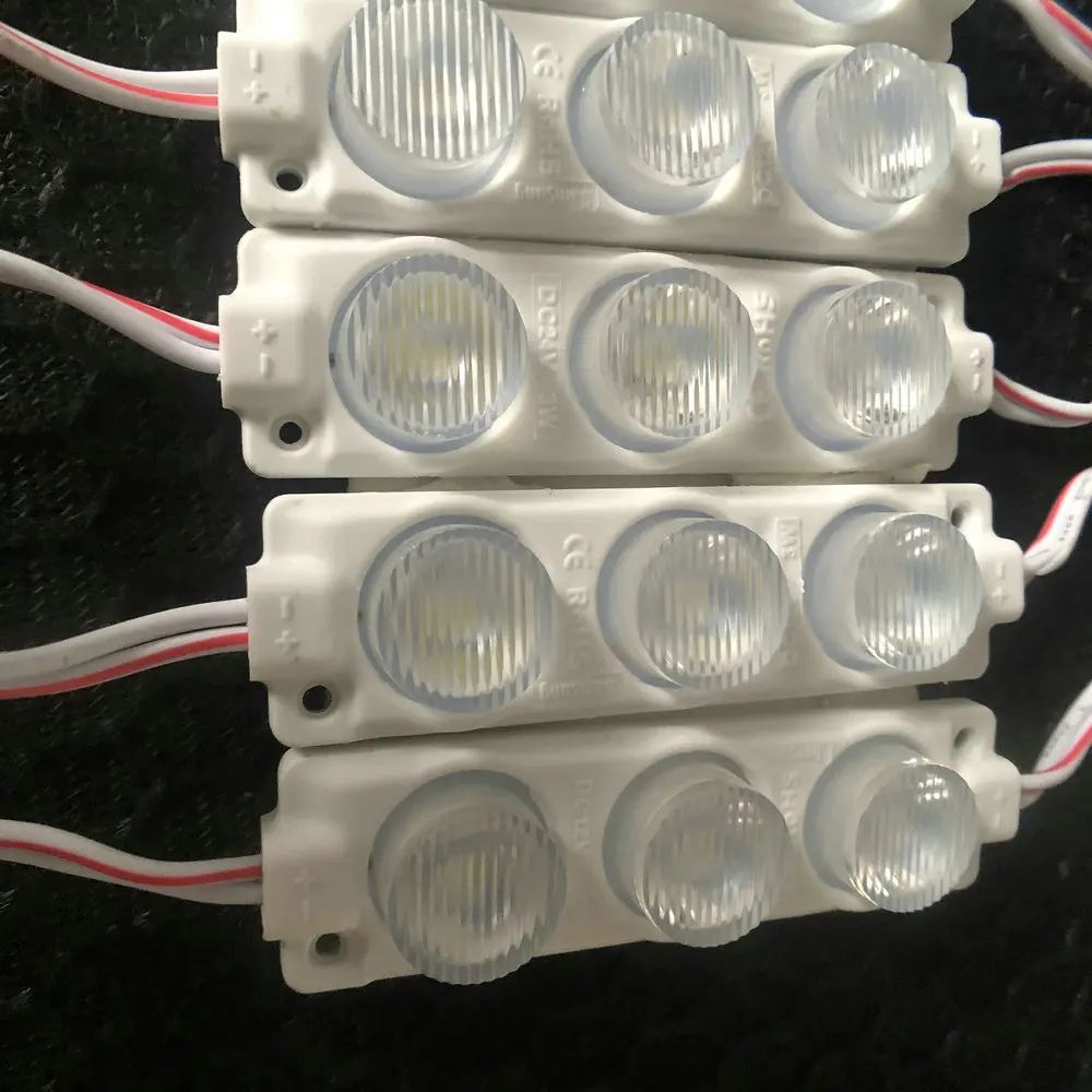 3w Rgb Led 모듈 주입 렌즈 3 Led 12v Sidelight Led 모듈 3030 Smd Led 모듈 슈퍼 밝은 광고 ...