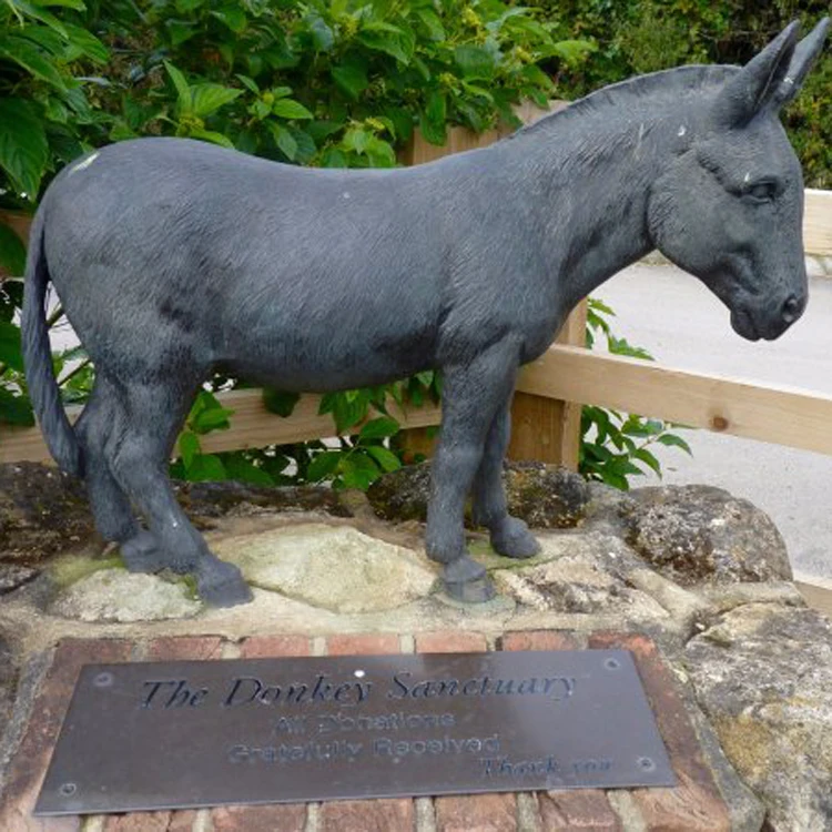 Life Size Garden Decor Metal Craft Bronze Statue Donkey For Sale - Buy ...