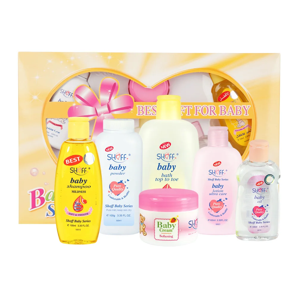 Shoff 5pcs Gift Set Complete Baby Bath Set Ultra Care Baby Care ...