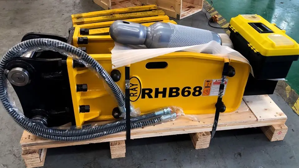 Box Type Hydraulic Breaker - 30 Ton Excavator Rock Hammer