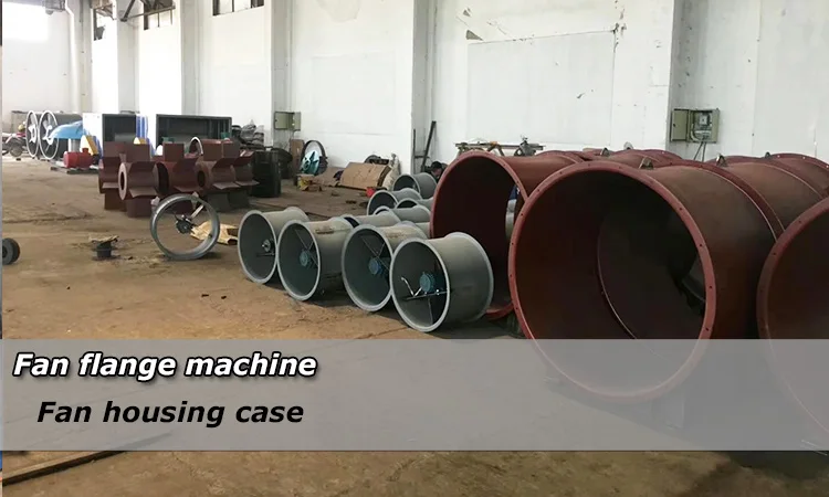 Axial Centrifugal Fan Flange Spinning Forming Machine