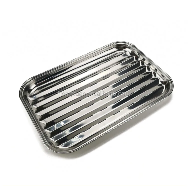 Outdoor Grill Accessory Professional Rectangle Stainless Steel Bbq ...