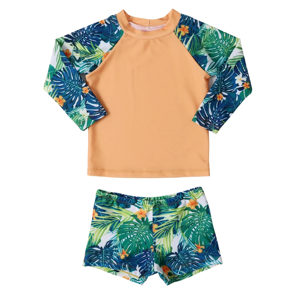 Wholesale High Quality Kids Swimwear Long Sleeve Baby Swimsuit Little ...