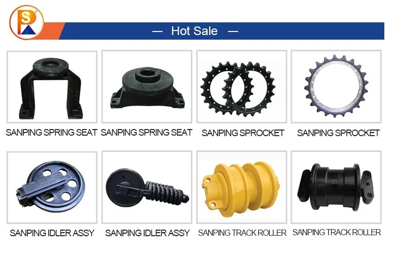 Mini Excavator Idler Front Idler With Bracket Undercarriage - Buy Zx870 ...