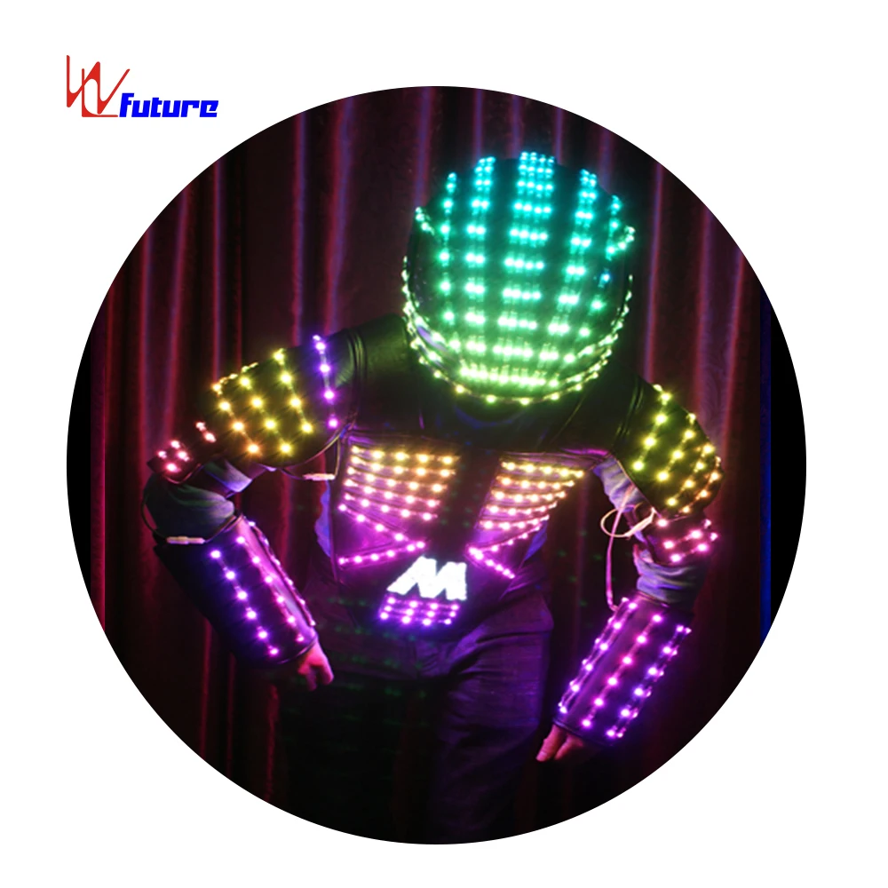Future Led Robot Costume Led Clothing Light Suits Led Robot Suits ...