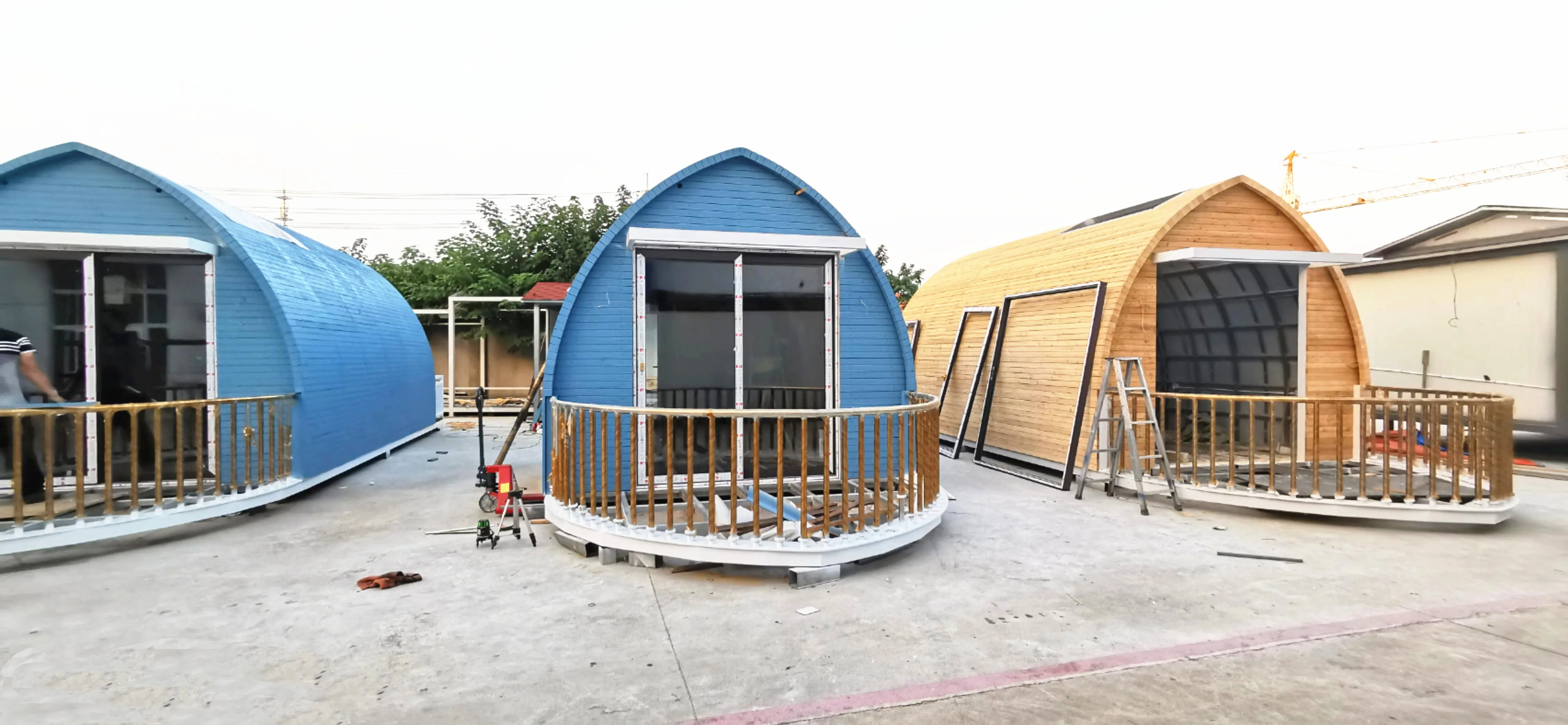 Prefabricated Luxury Ship-Type Houses for Europe & America