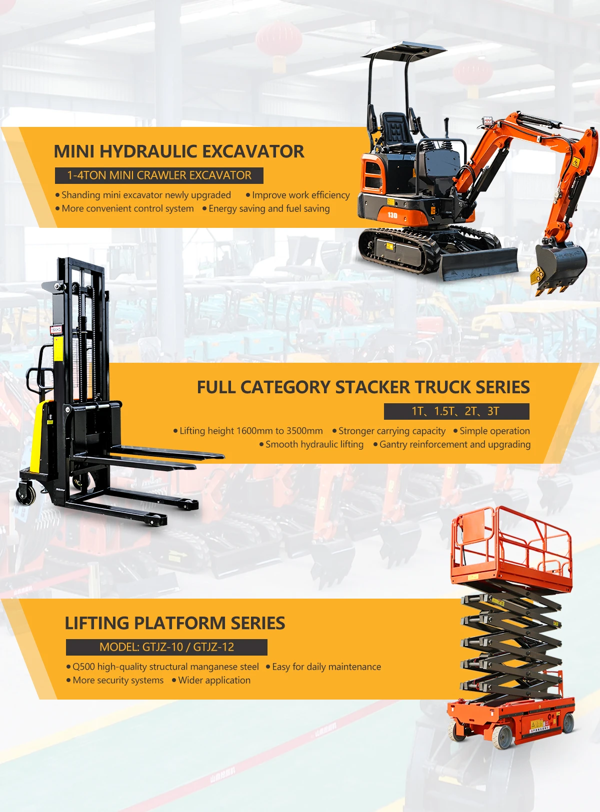 Shanding Machinery (Shandong) Group Co., Ltd., - Excavator, Loader