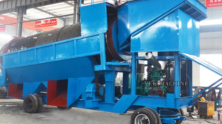 Good Price Mobile Gold Washing Plant Portable Diamond Washing Machine ...