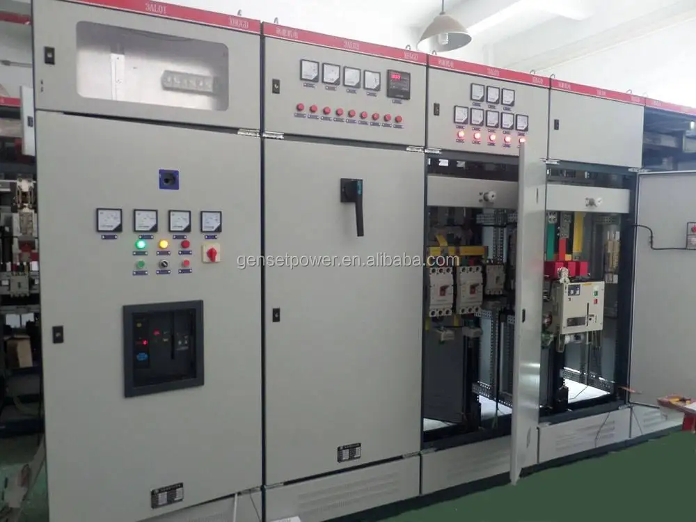 Generators Synchronization Parallel Control Panel Cabinet