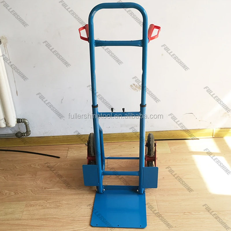 HT1805 Two Wheel Warehouse Storage Steel Platform Hand Trolley
