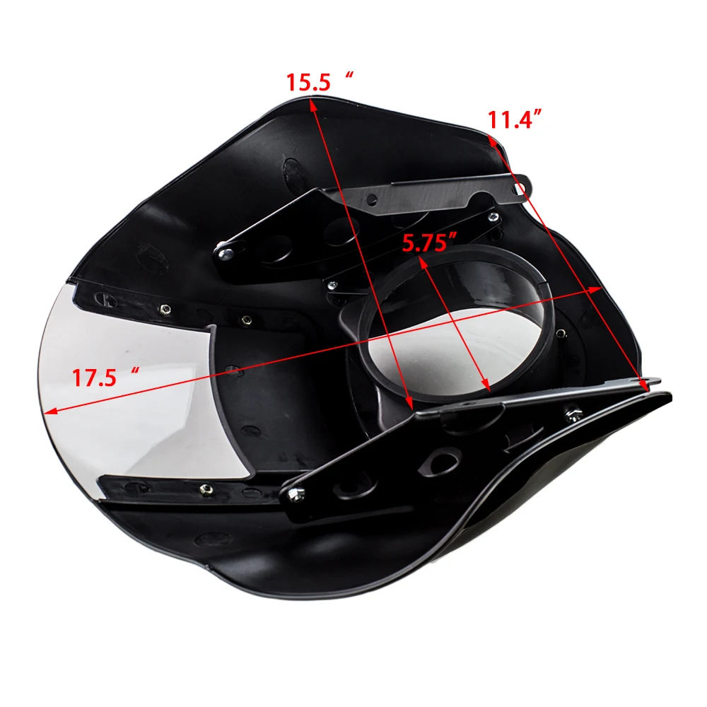 Racepro Clear ABS Quarter Fairing Kit for Harley Sportster