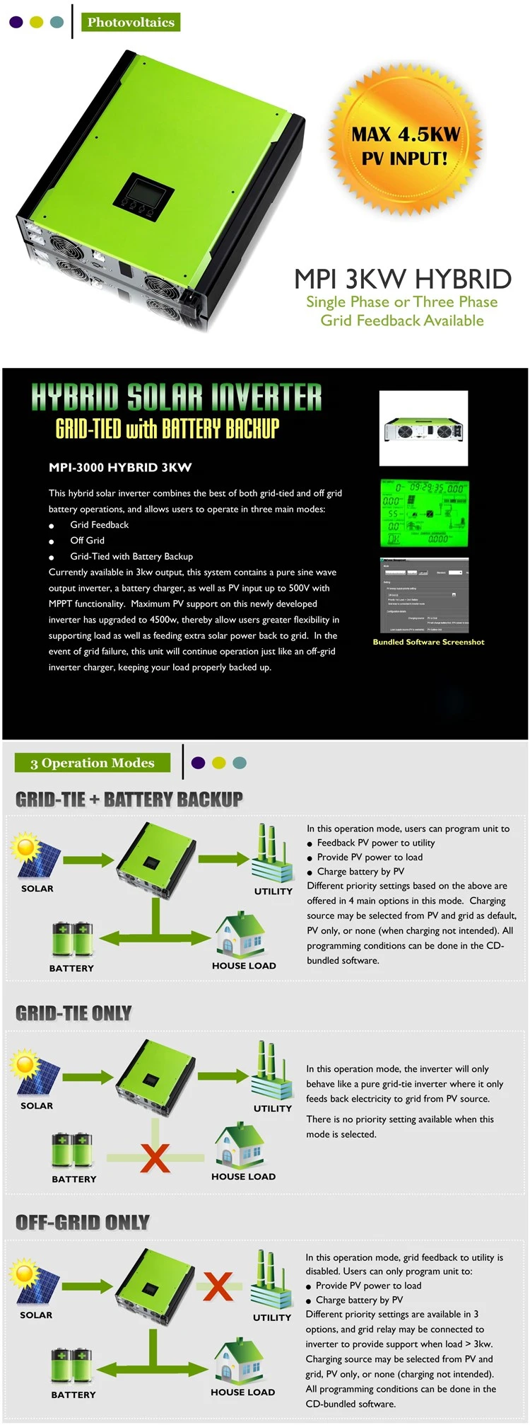 Voltronic Infinity Solar Inverter - 3kw Efficient Power