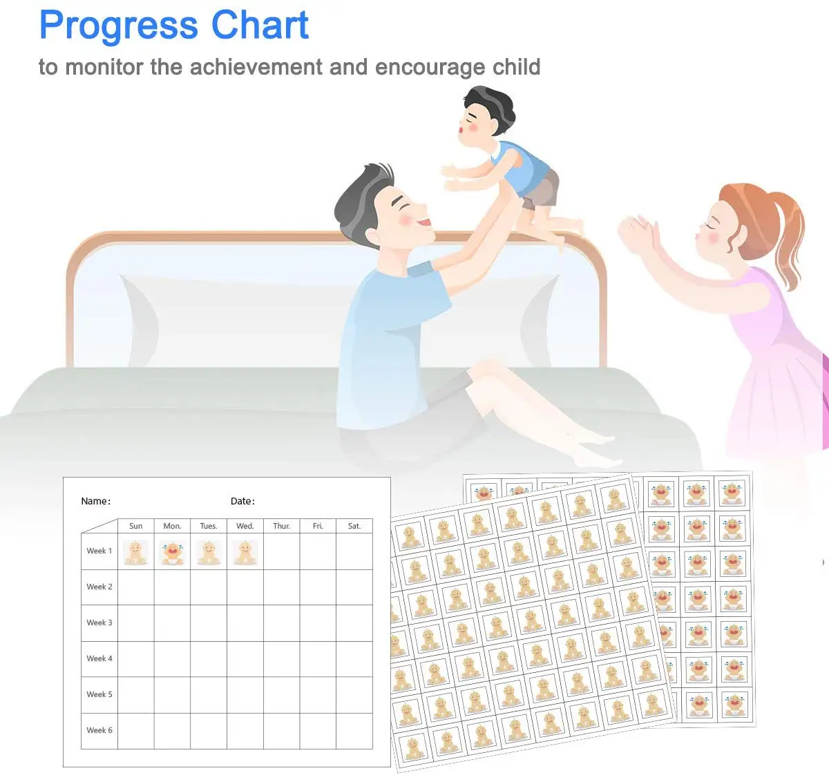 Bedwetting Alarm For Boys Girls Kids - Pee Alarm With Sound And ...