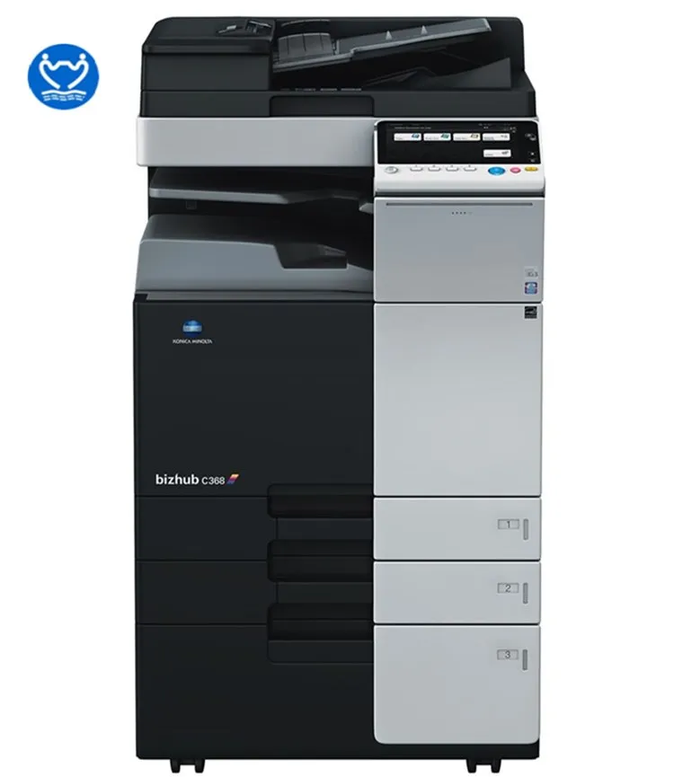 Konica Minolta C368 Color Printer & Copier Machine - Print/Scan/Fax