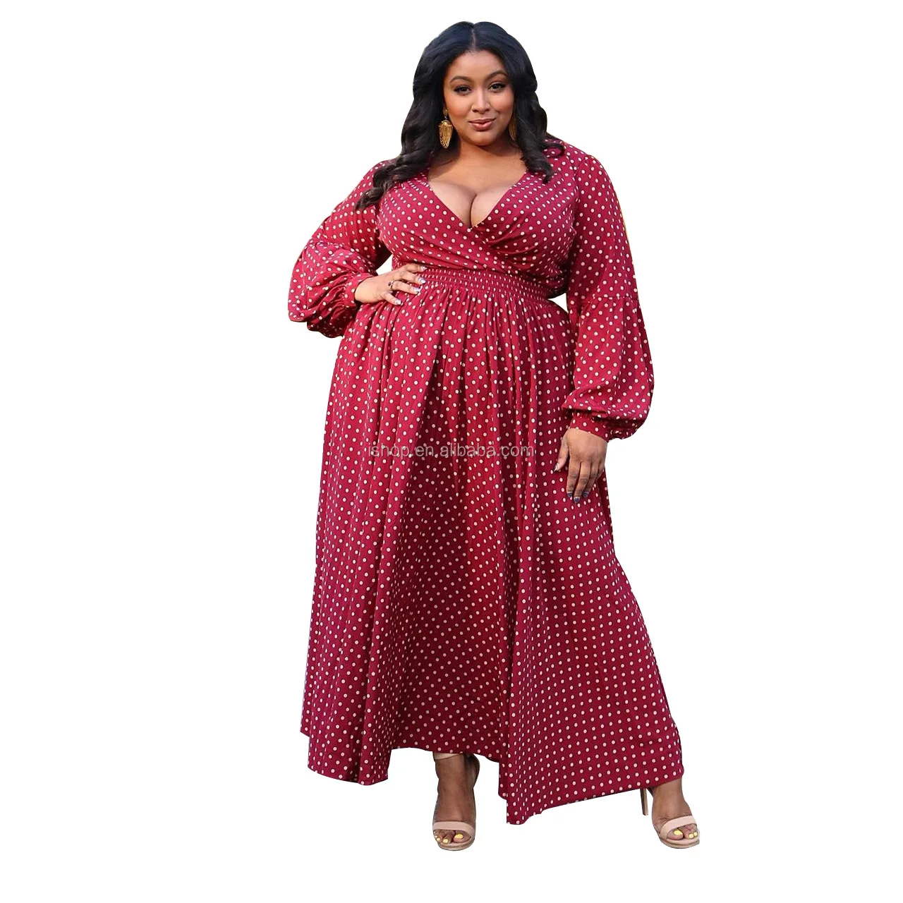 Ishop Factory Casual Clothing Fat Women Turkey Plus Size Maxi Dresses ...