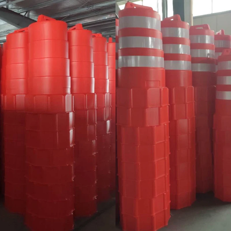 1000mm Road Safety Reflective PE Traffic Barrel| Alibaba.com