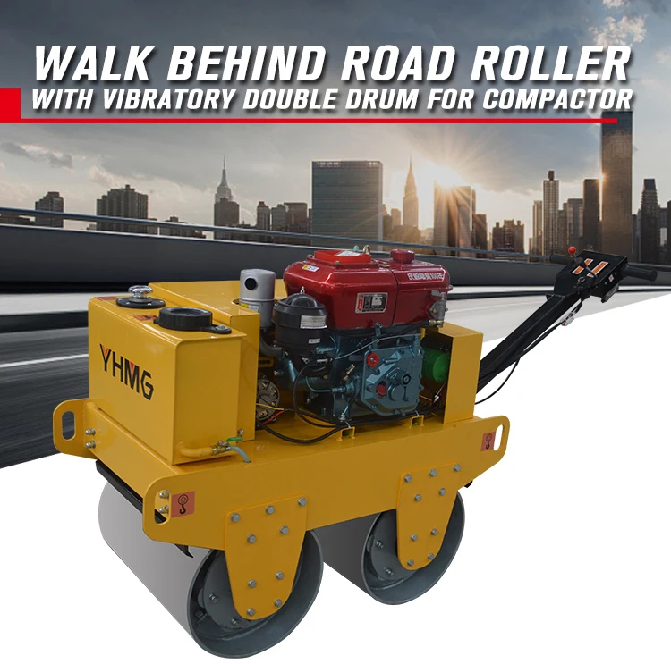 YH-YLS600C Walking Type Road Roller - High Quality Compactor