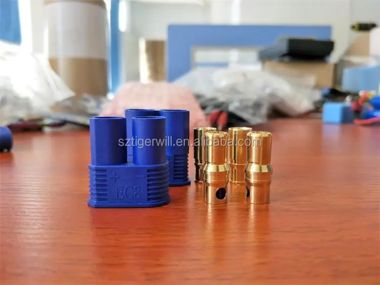 High Current EC8 Connector EC8 Car Model Plug Socket Banana Plug ...