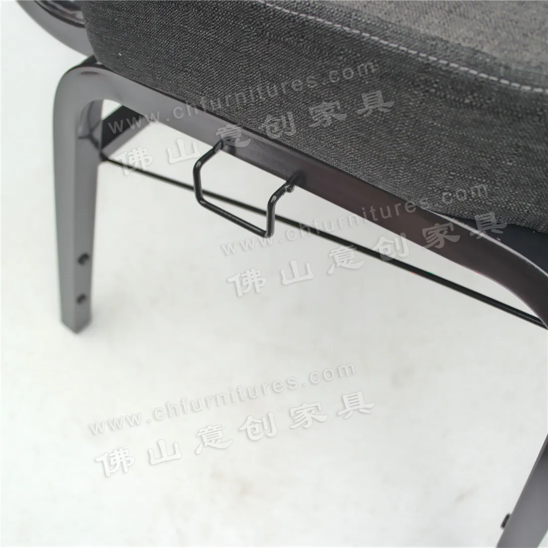 Durable Interlocking Stackable Auditorium Chairs for Church