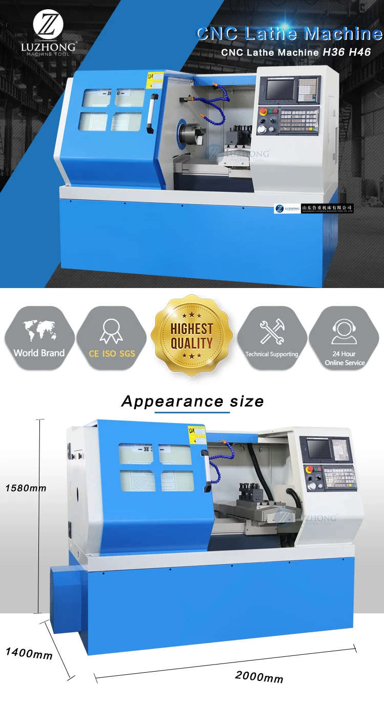 Mesin Bubut Cnc 5 Sumbu H46 Kecil Harga Bubut Cnc| Alibaba.com
