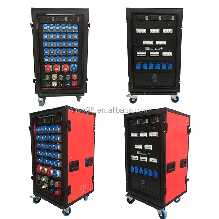 400A Camlock Amplifier Distro Lighting Rack Event Socapex Power ...