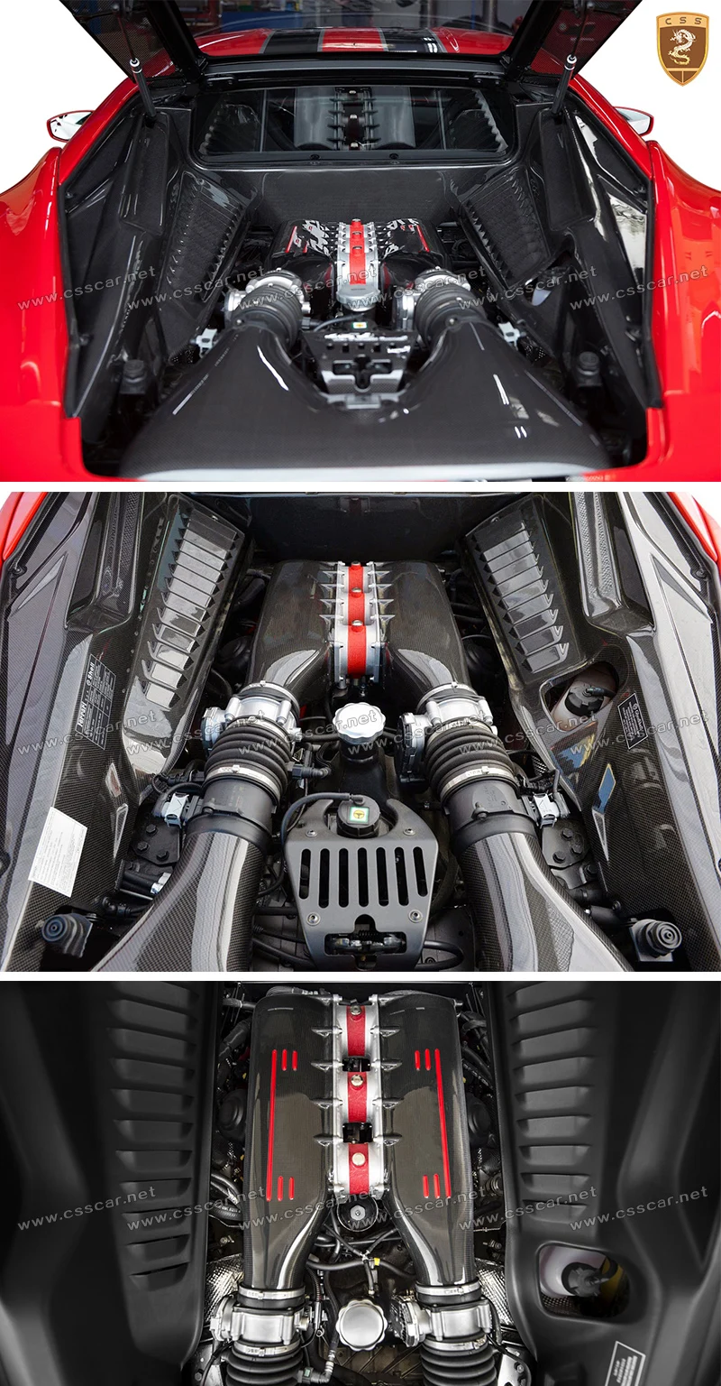 Ferrari 458 Carbon Fiber Air Intake Manifold - High Performance