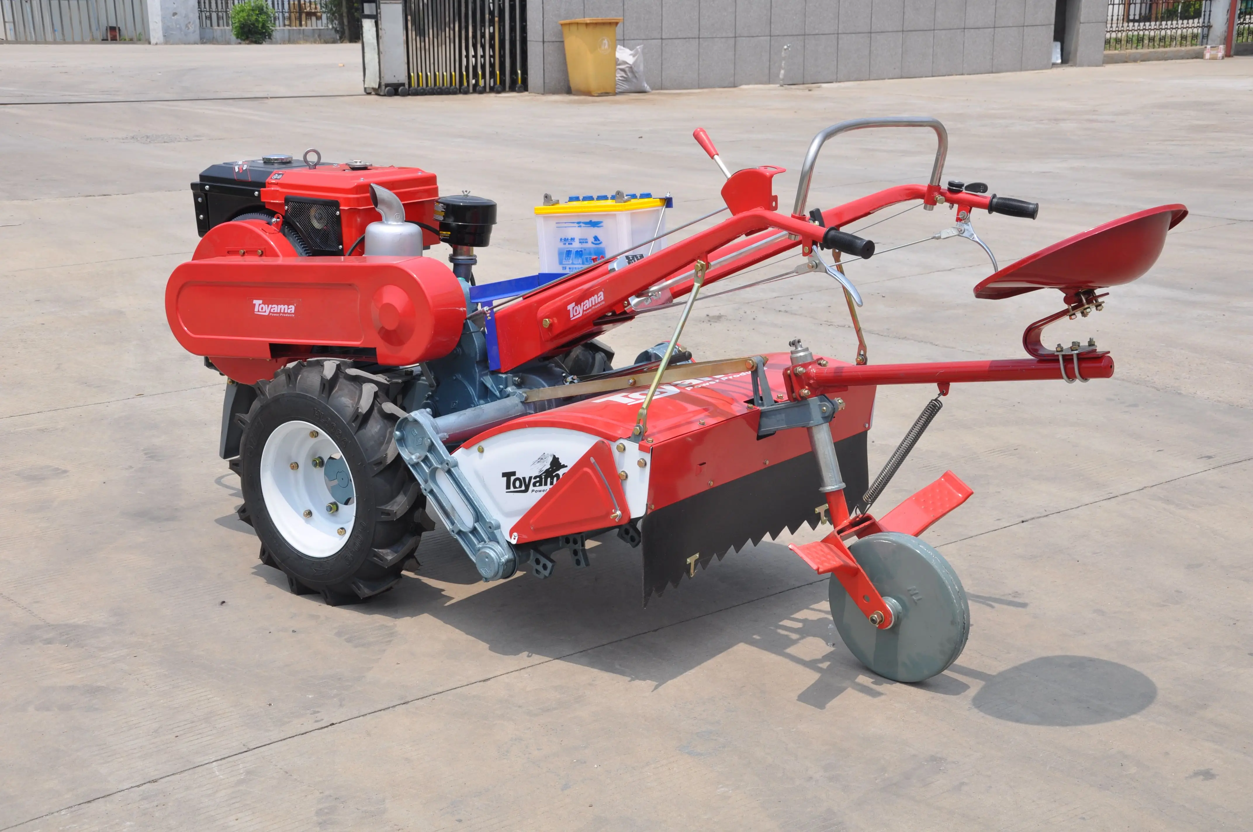 10hp Agricultural Mini Power Tiller Trailer Tractor - Buy Power Tiller ...