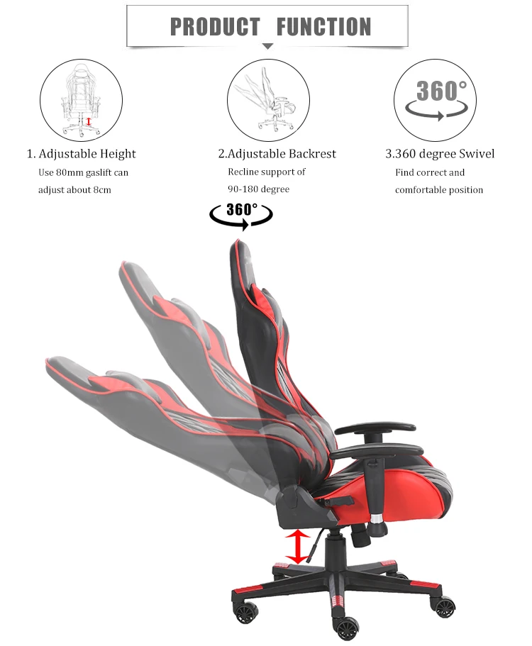 New High Back Low Price Extreme Gamer PC Gaming Chair| Alibaba.com