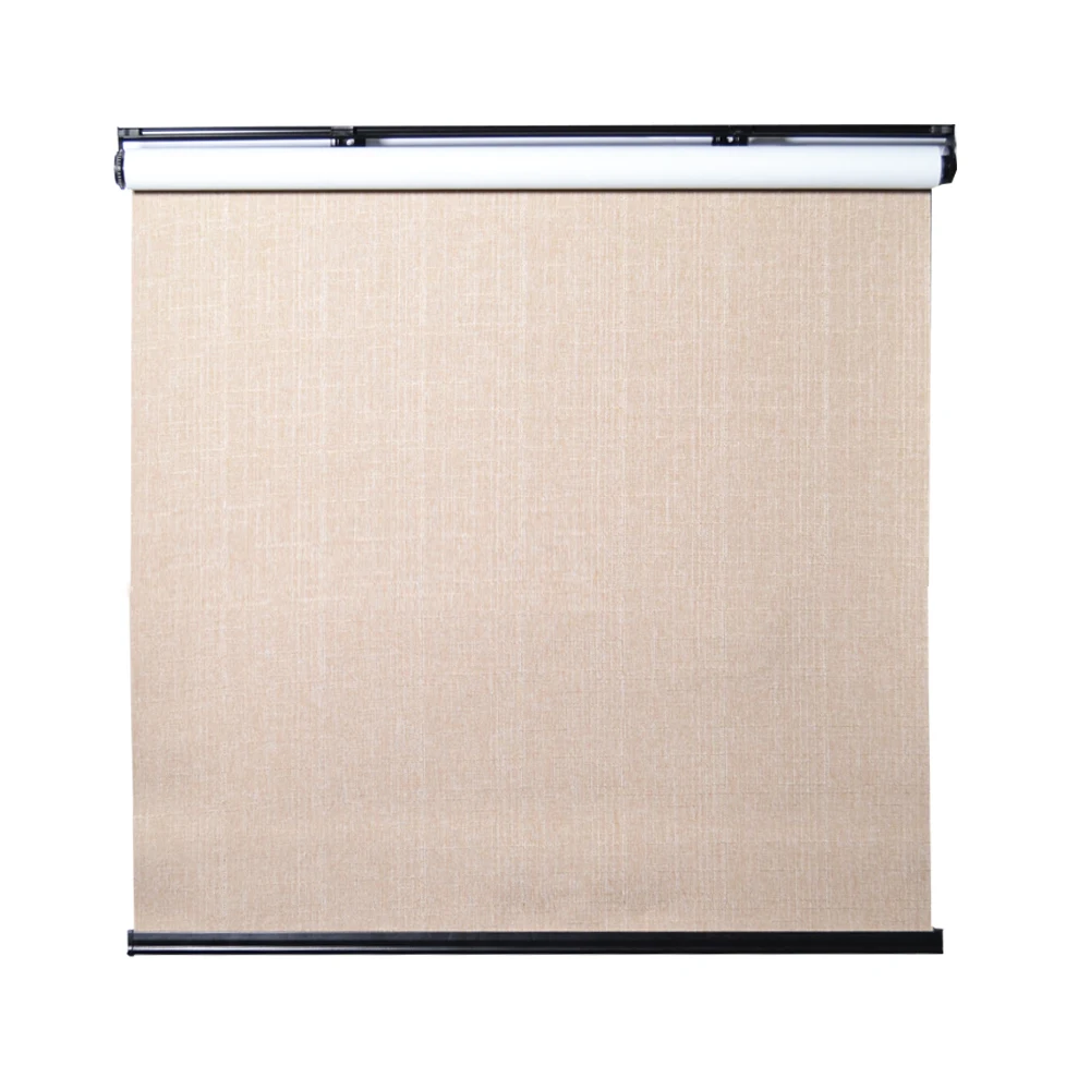 Hot Sale Easy Installment Cordless Spring Full Blackout Motorized ...