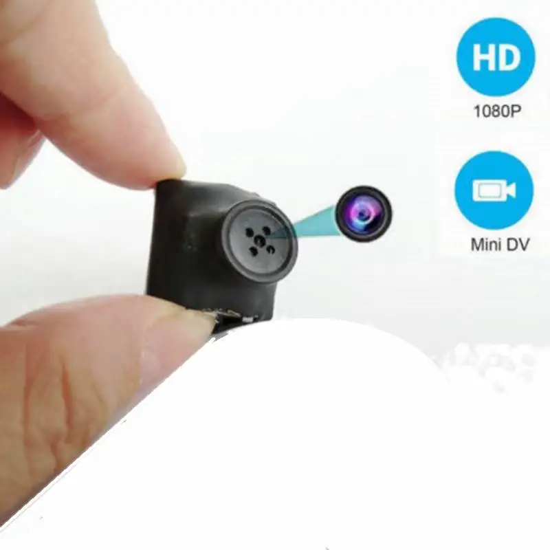 1080p Mini Hidden Camera Security Dvr Shirt Button Pinhole Camera Video ...