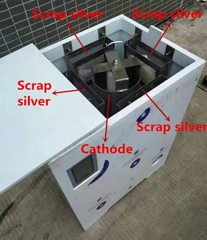 High Efficiency Silver Electrolytic Refining Machine: Purify Silver ...
