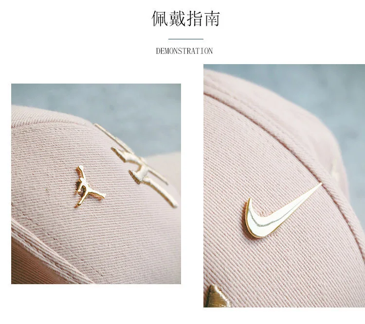 New Custom Nike Logo Metal Badge Pins Zinc Alloy Hard Enamel Pin - Buy ...