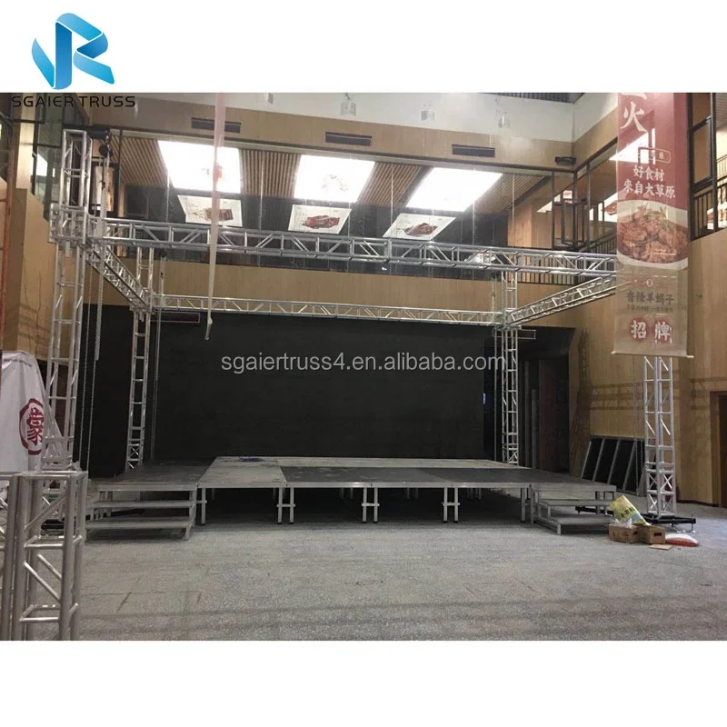Sgaier Aluminum Dome Roof Truss Stage for Concerts - Durable, Modular ...