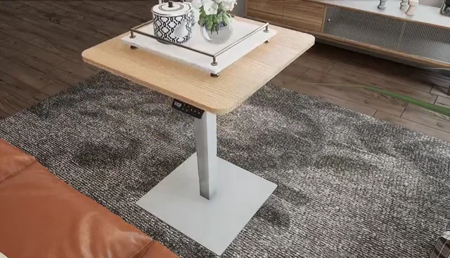 Intelligent Motorized Electric Stand Up Lift Table Frame Up And Down ...