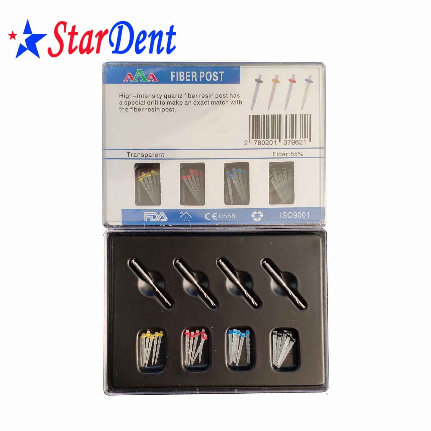 Dental Endodontics Equipment Use Color Straight Or Spiral Glass Fiber ...