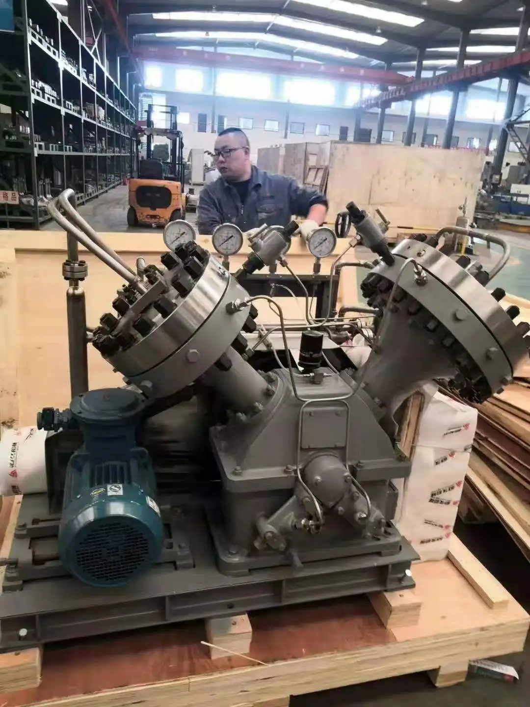 300bar 450bar High Pressure Electric Piston Air Compressor