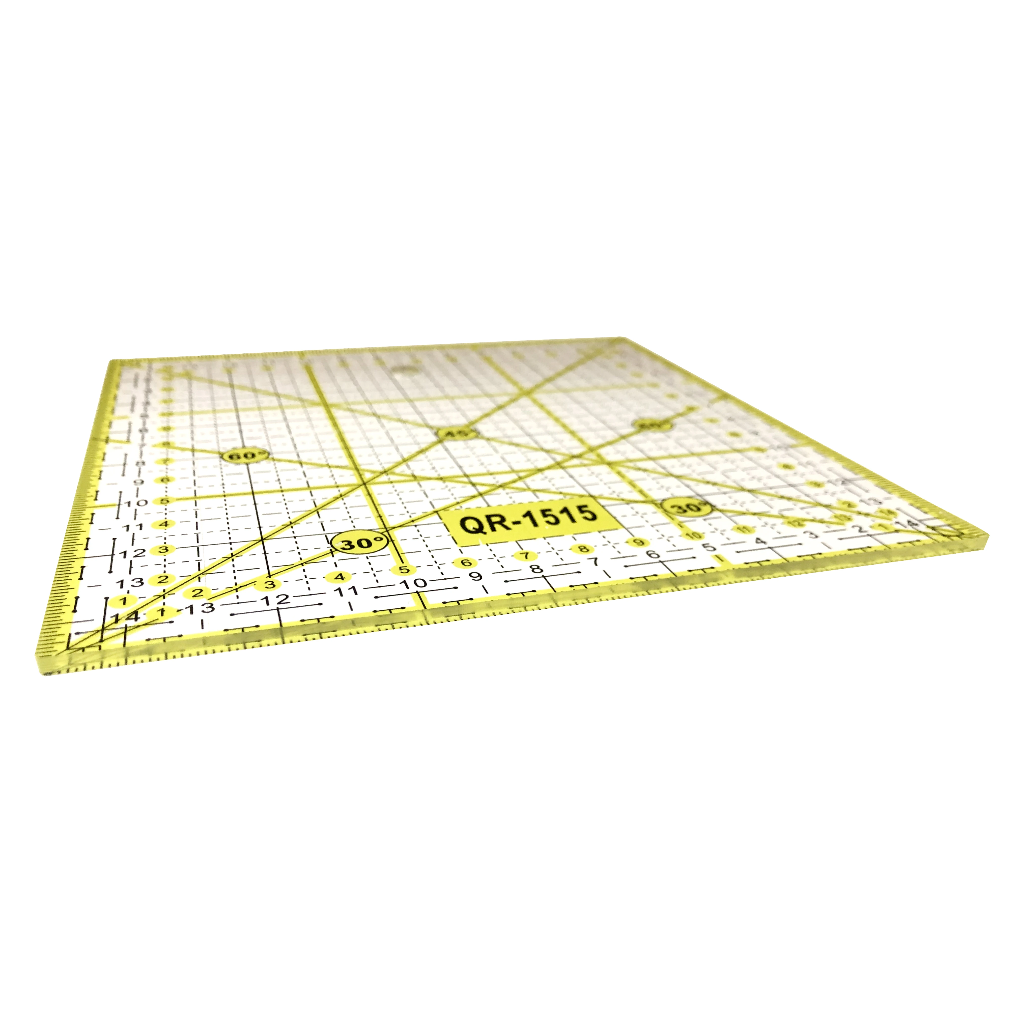 15x15cm Sewing Acrylic Patchwork Quilting Ruler - Eco-friendly
