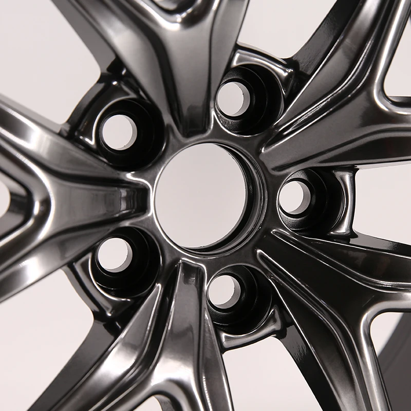 A037 Full Paint 18 Inch 5 Spoke Hyper Black Alloy Wheels for Lexus ...