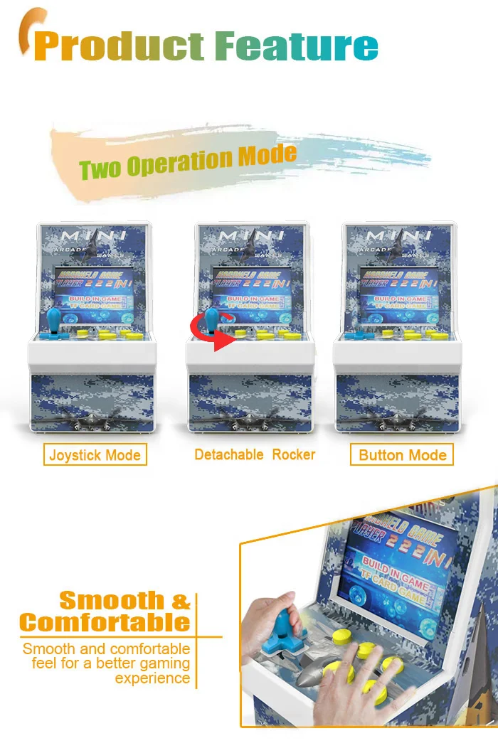 8 Bit Portable Handheld Classic Game Player Console CT882T